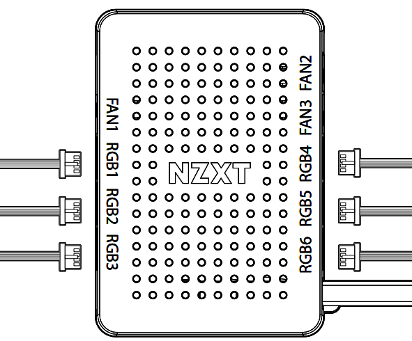 Installation der RGB- und Lüftersteuerung – NZXT Support Center
