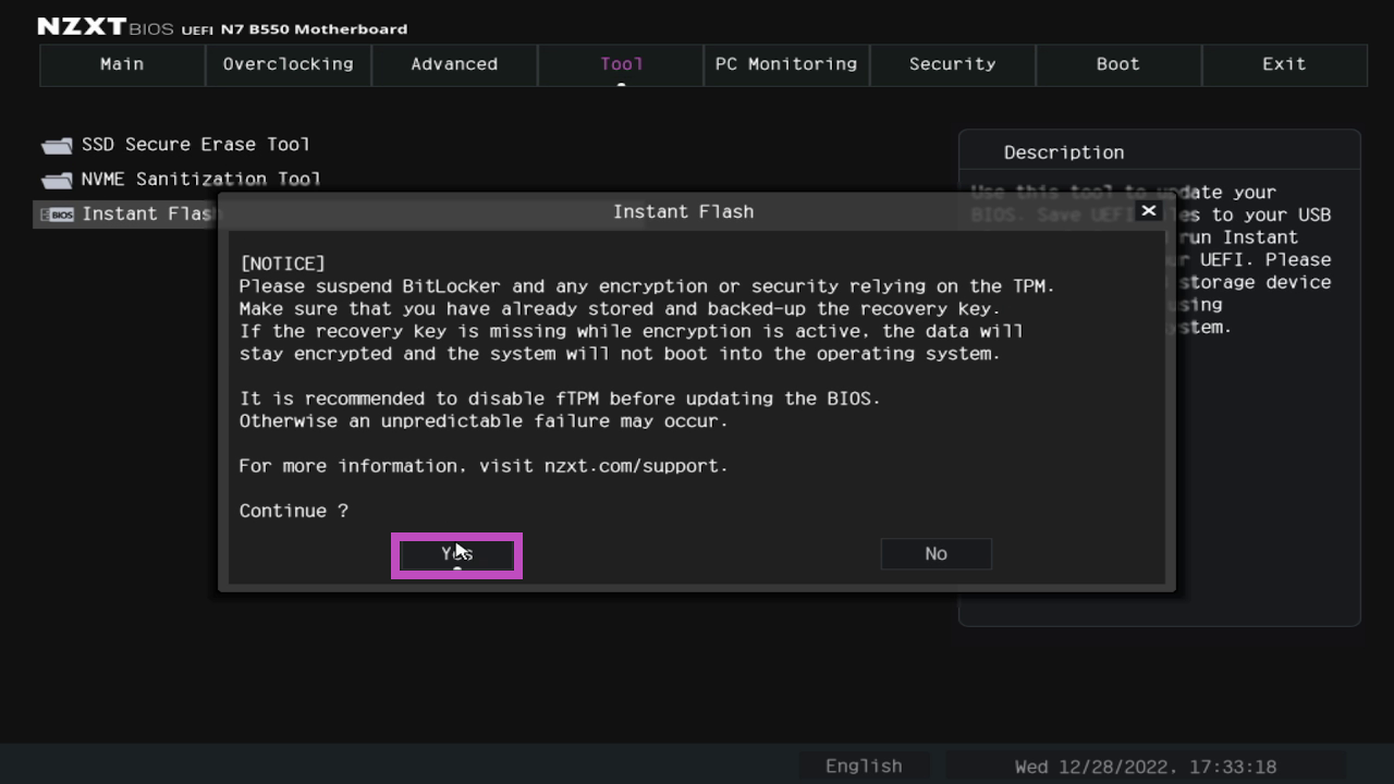 Updating your NZXT Motherboard BIOS – NZXT Support Center