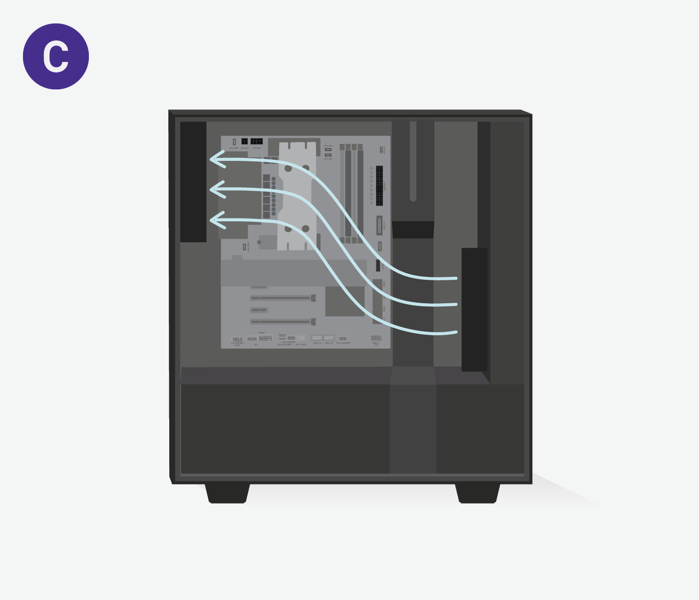 Level 6B: Relocating Fans (Air Cooler Build) – NZXT Support Center