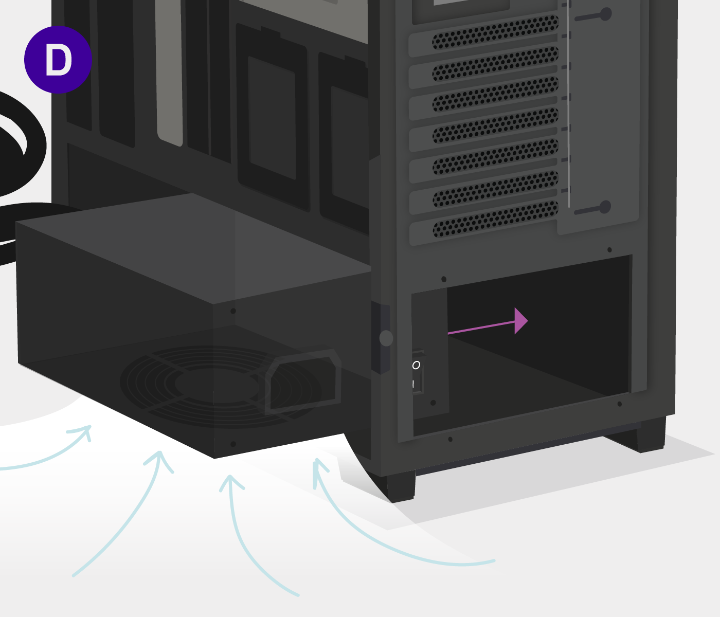 Level 7: Installing the PSU – NZXT Support Center
