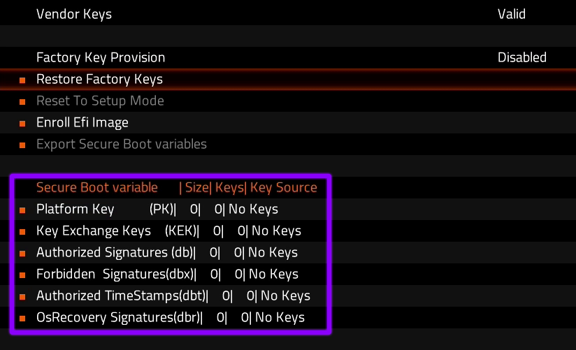 How to enable Secure Boot on your Gaming PC (Gigabyte) – NZXT Support ...