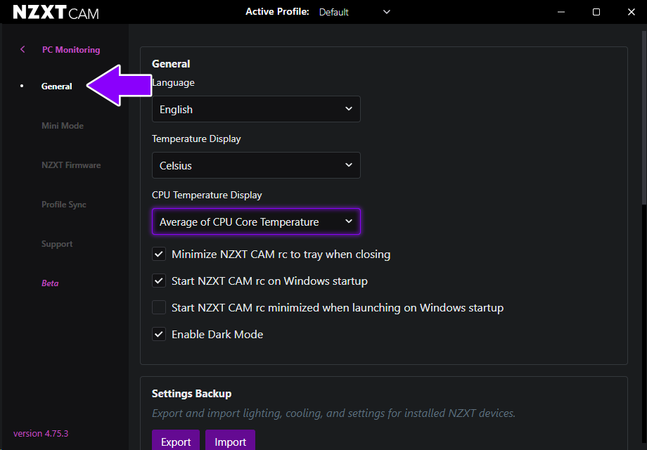 NZXT CAM 4.75.3-b Release Notes – NZXT Support Center