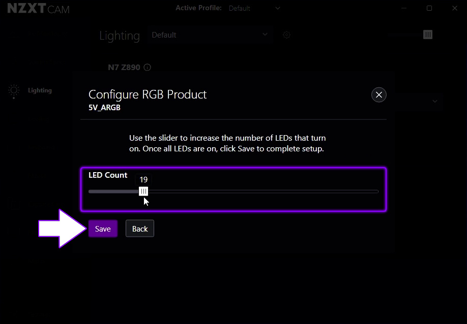 How do I control 5V ARGB and 12V RGB devices on my NZXT motherboard ...